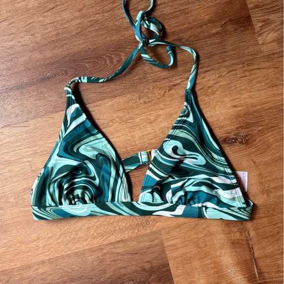 Target | Swim | Target Marble Swirl Triangle Bikini | Poshmark
